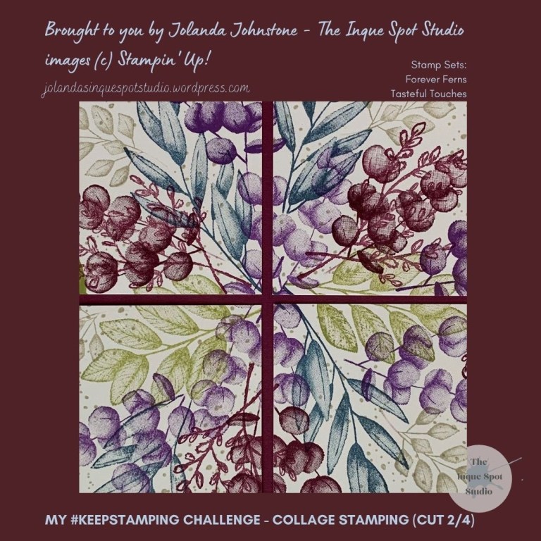 Saturday Keep Stamping – Center (Collage) Stamping – The Inque Spot Studio