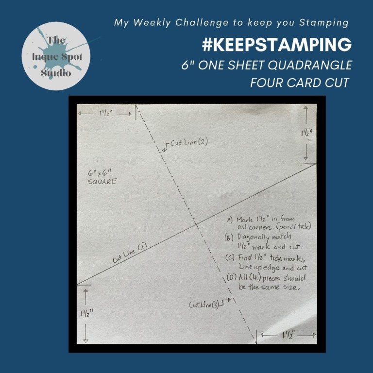 Saturday Keep Stamping – Quadrangle Cut Pattern – The Inque Spot Studio