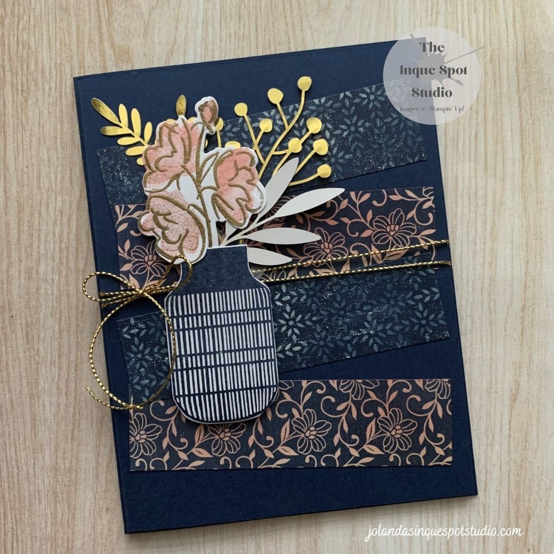 Color & Contour – Elegant Greeting Card – The Inque Spot Studio