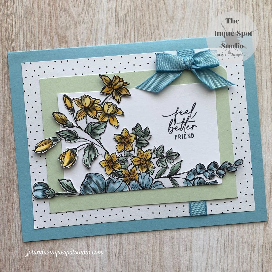 Hand-Penned Petals – Perfectly Penciled Friendship Card – The Inque ...