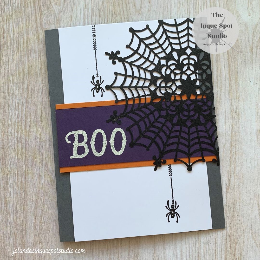 BOO – Halloween Card – The Inque Spot Studio