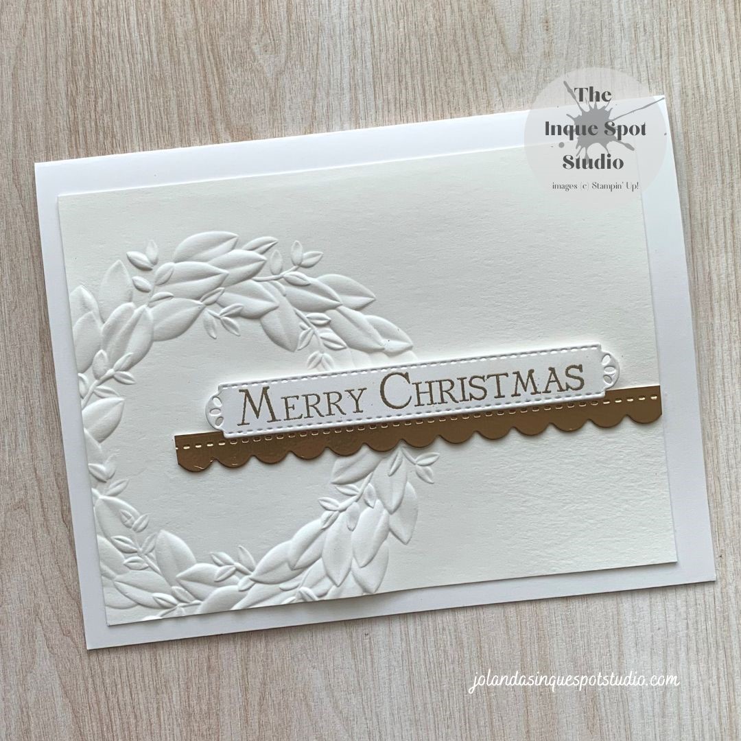 Seasonal Wreath – Merry Christmas – The Inque Spot Studio