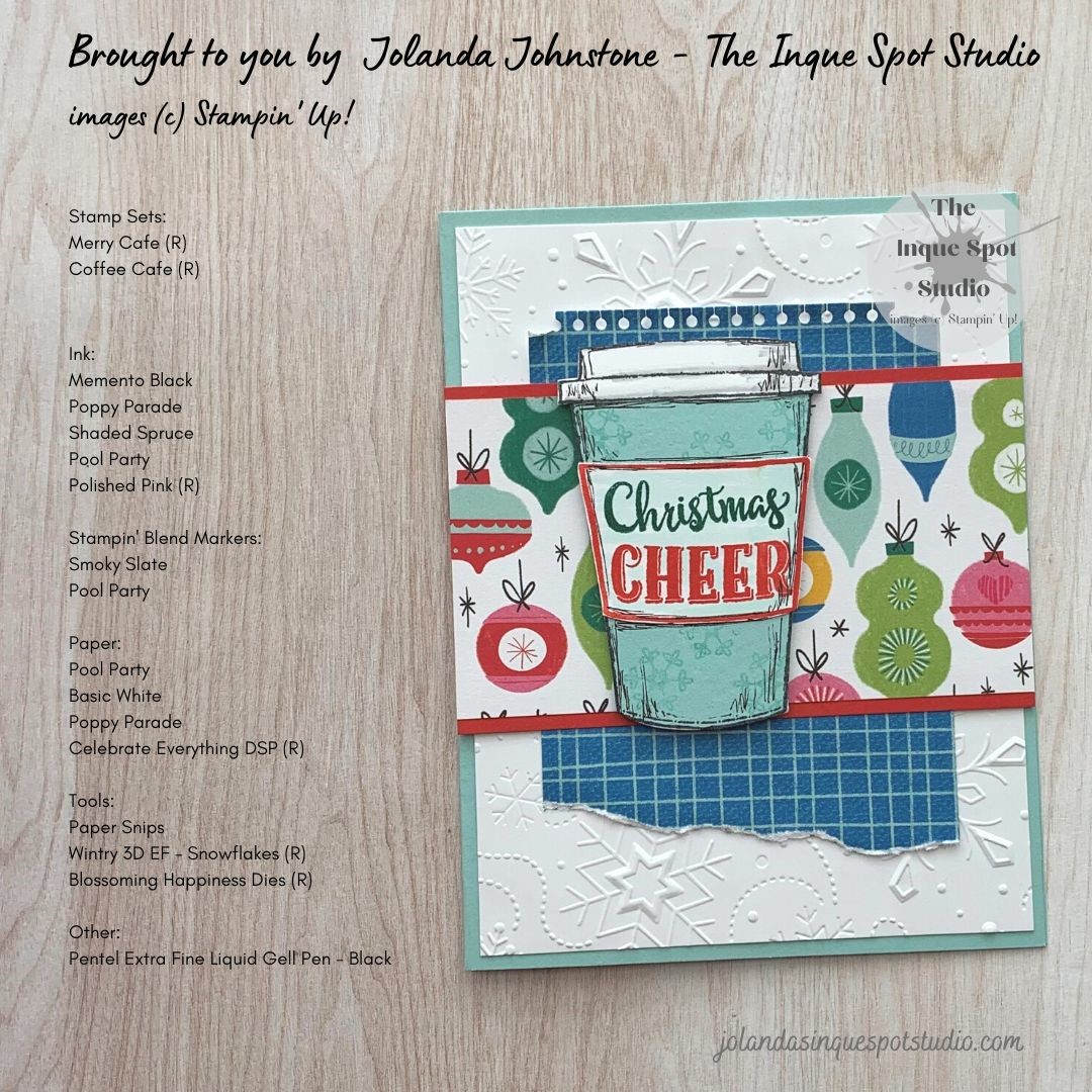 Christmas Cheers – Merry Cafe – The Inque Spot Studio