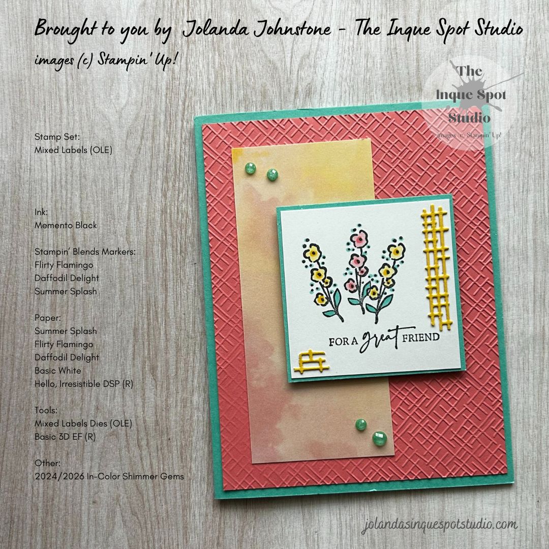 For A Great Friend – Mixed Labels – The Inque Spot Studio