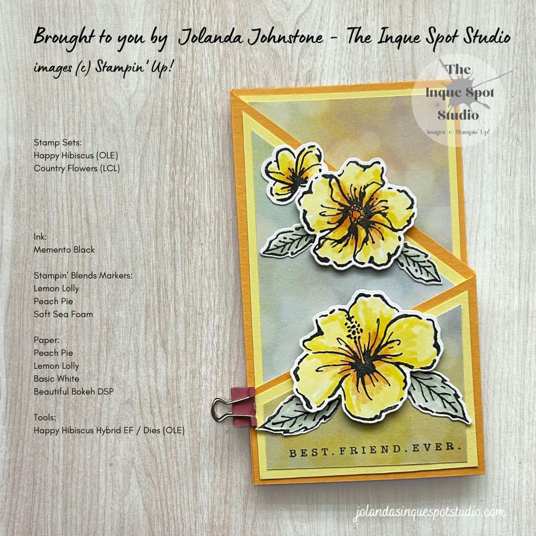 Happy Hibiscus – Best Friend Ever – The Inque Spot Studio