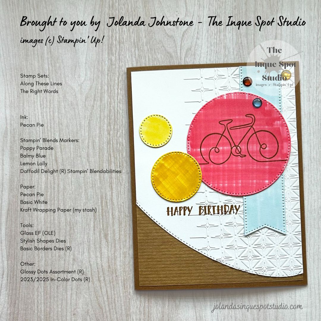 Along These Lines – Happy Birthday – The Inque Spot Studio